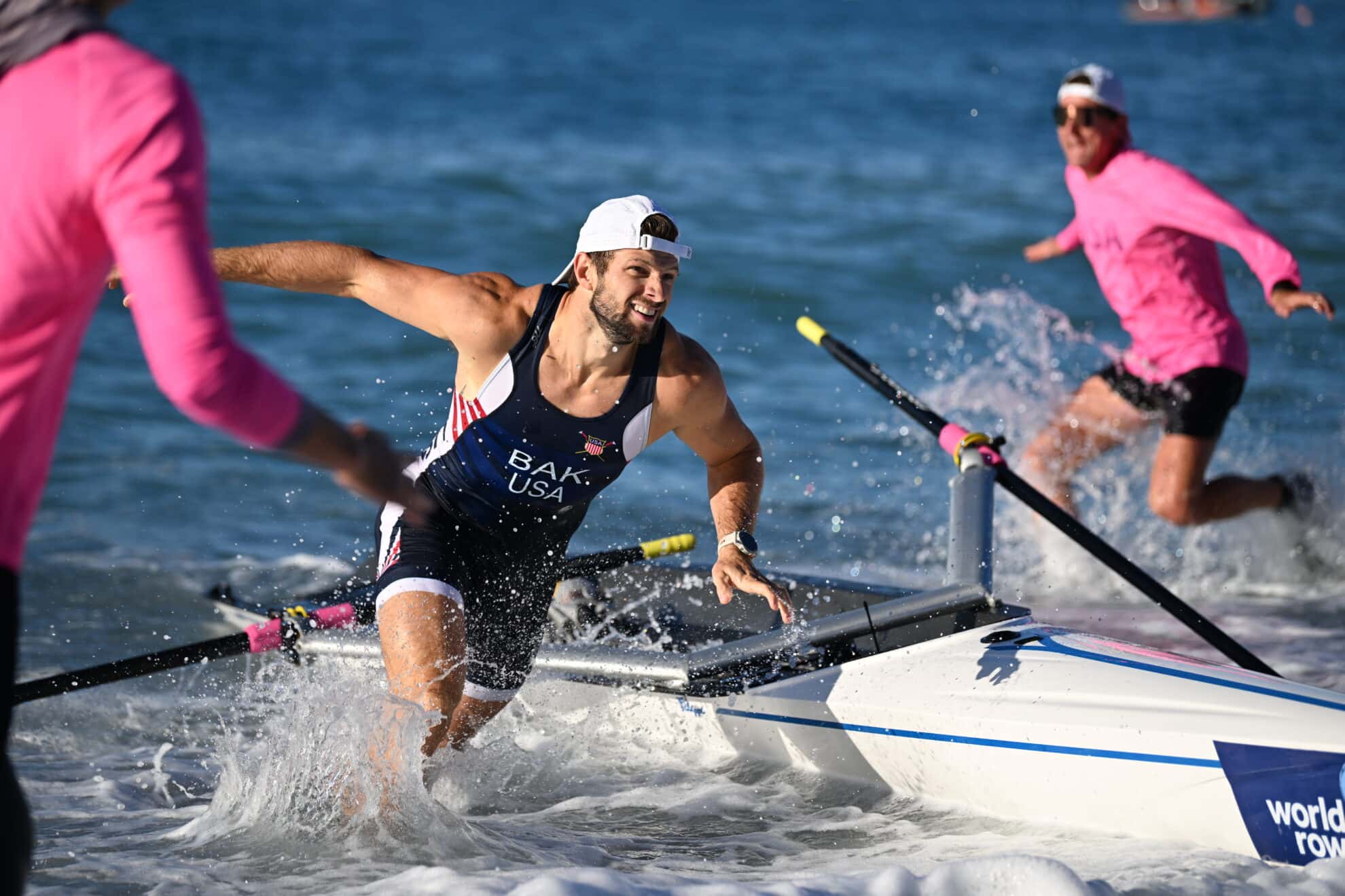 USA tops the medal table at the World Rowing Beach Sprint finals ...